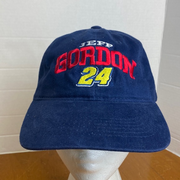 Accessories | Vintage Jeff Gordon 24 Nascar Racing Strapback Hat Cap ...